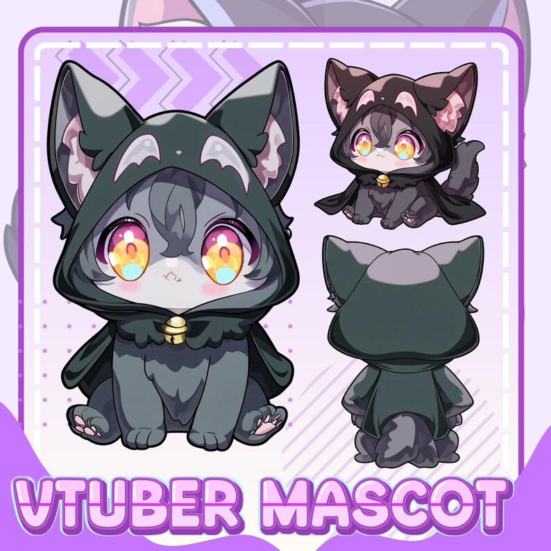 Custom Vtuber Mascot | Vtuber Mascot | Animal Pet | L2d | Mascot ...