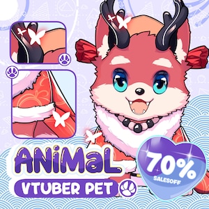 Animal Vtuber Pet | Animal Vtuber | Mascot | Vtuber | L2d | Vtuber ...