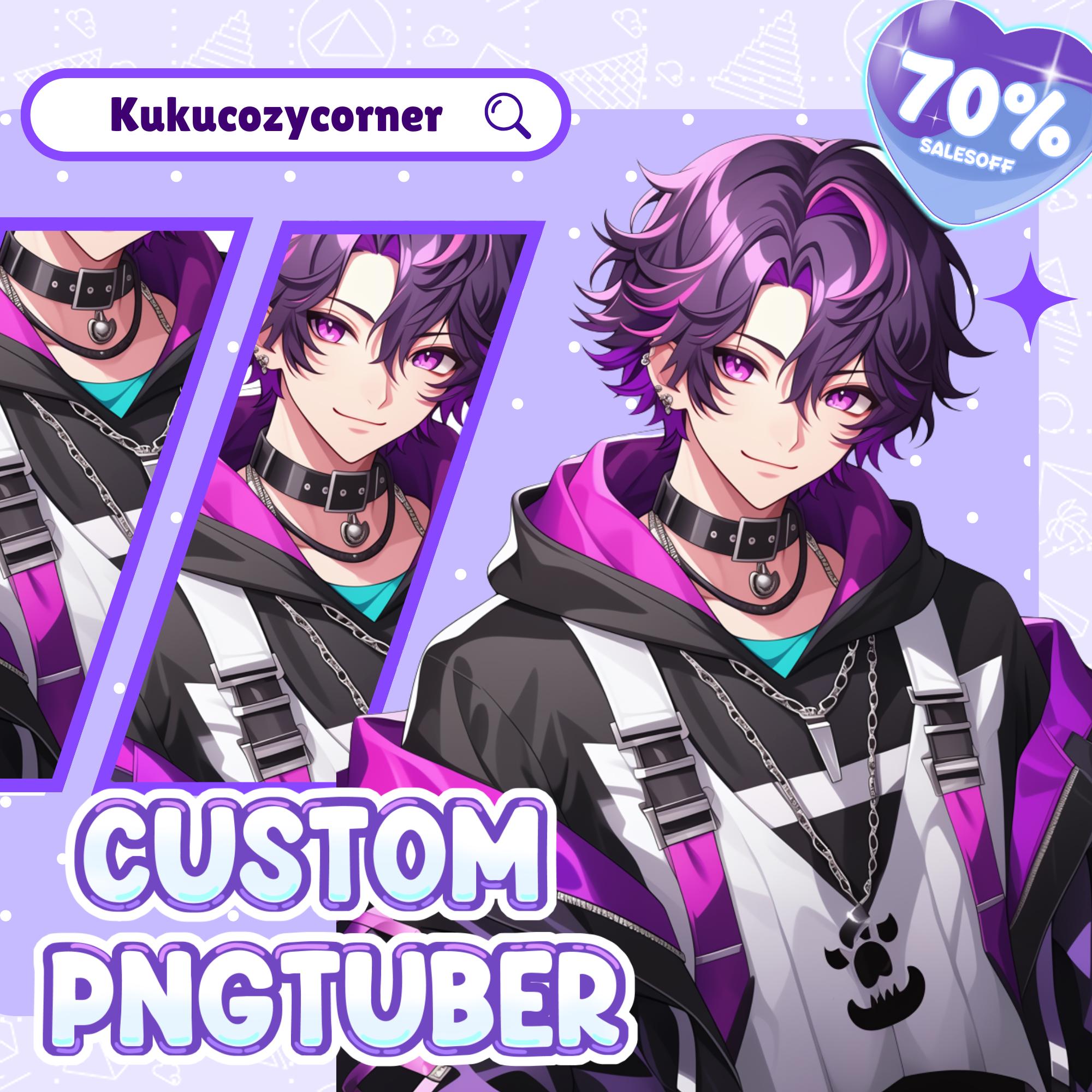 Custom Pngtuber Pngtuber Character Pngtuber Free Pose Pngtuber Design ...