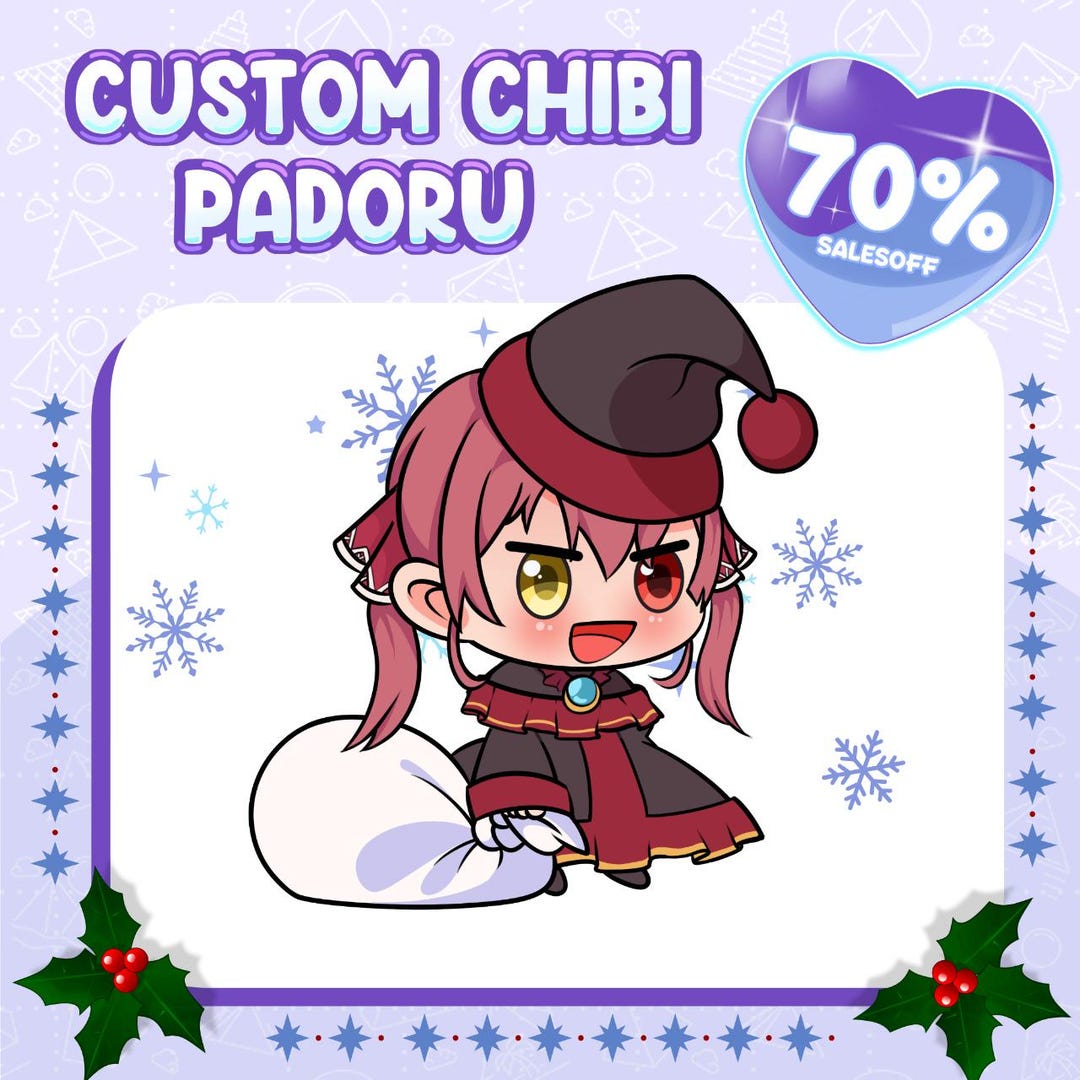 Padoru | Custom Padoru | Chibi Padoru | Padoru Gift | Christmas Padoru ...