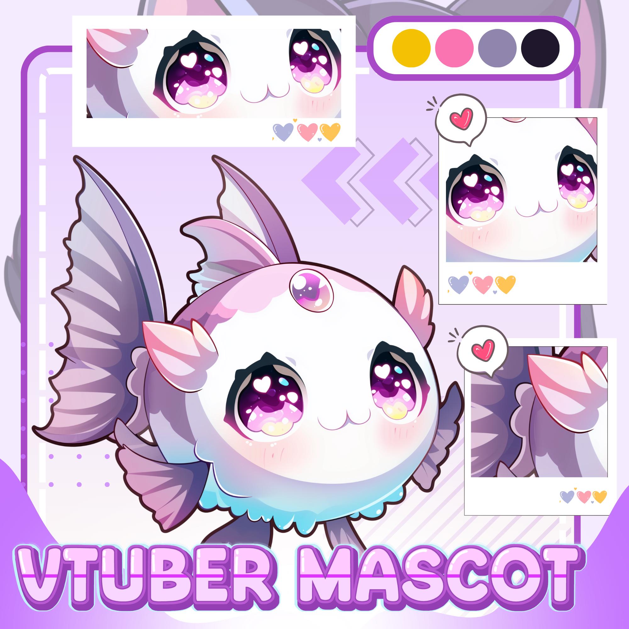 Custom Vtuber Mascot | Vtuber Mascot | Animal Pet | L2d | Mascot ...