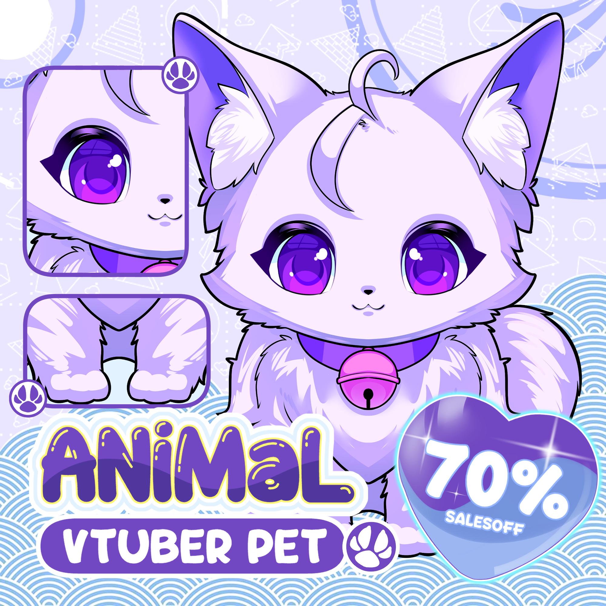 Vtuber Mascot Animal Vtuber Pet Animal Vtuber Mascot Vtuber L2d Vtuber ...