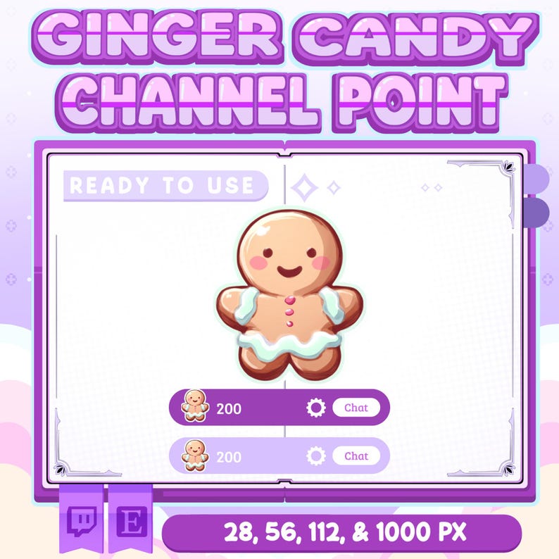 Ginger Candy Channel Points | Channel Point | Sub Bagdes | Digital ...