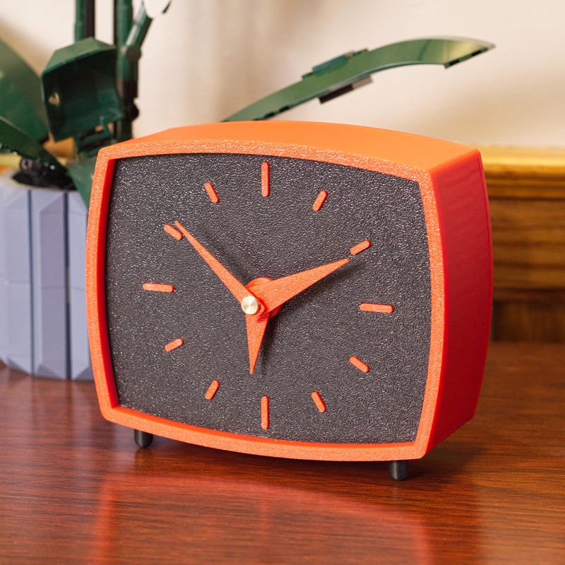 Vintage Desk Clock - Etsy