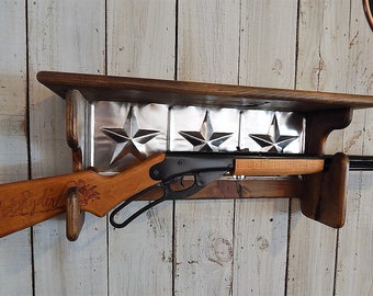 Rustic Gun Rack Gun Rack Deer Antler Antler Rack Mancave