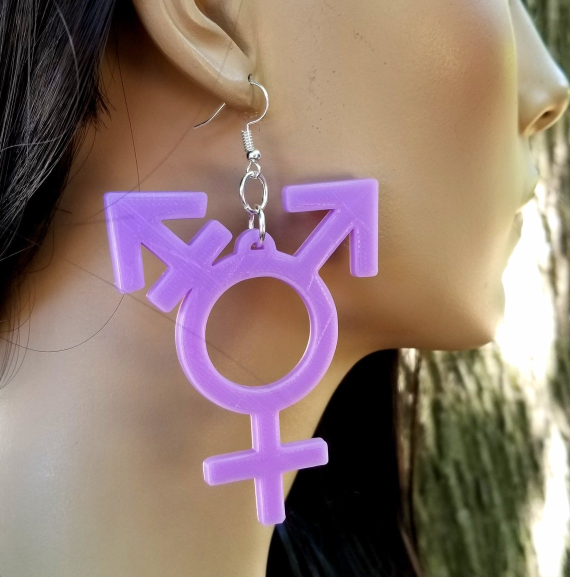 Trans Symbol Transgender Pride Non-cis Gender Rights Giant | Etsy