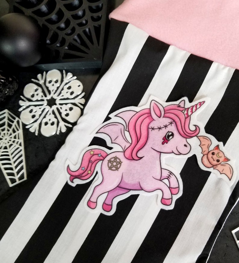 Zombie Unicorn Stitches Zombiecorn Bat Pentagram Pastel Goth - Etsy