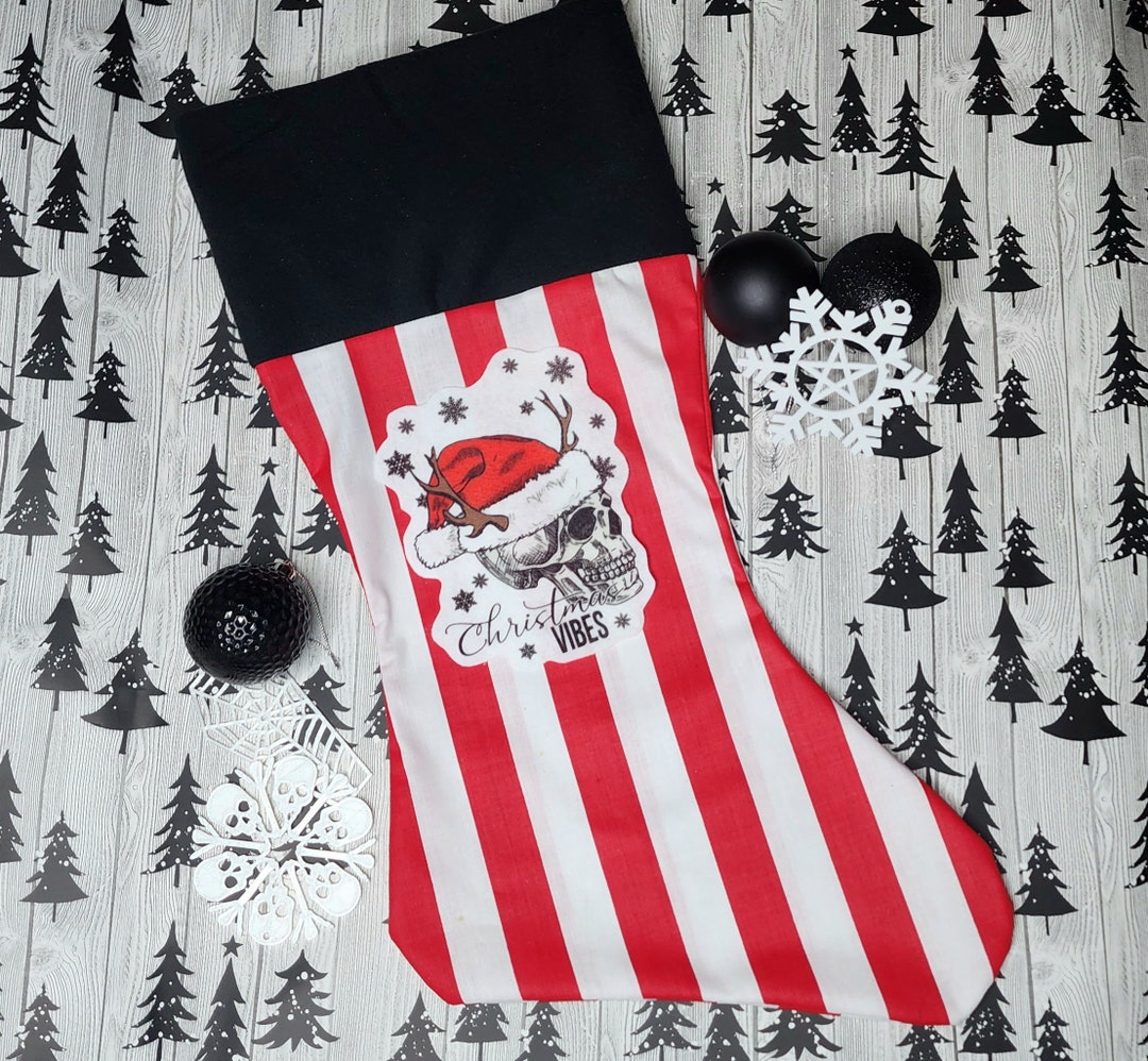 Santa Skull Morbid Gothmas Christmas Vibes Pagan Yule Holiday ...