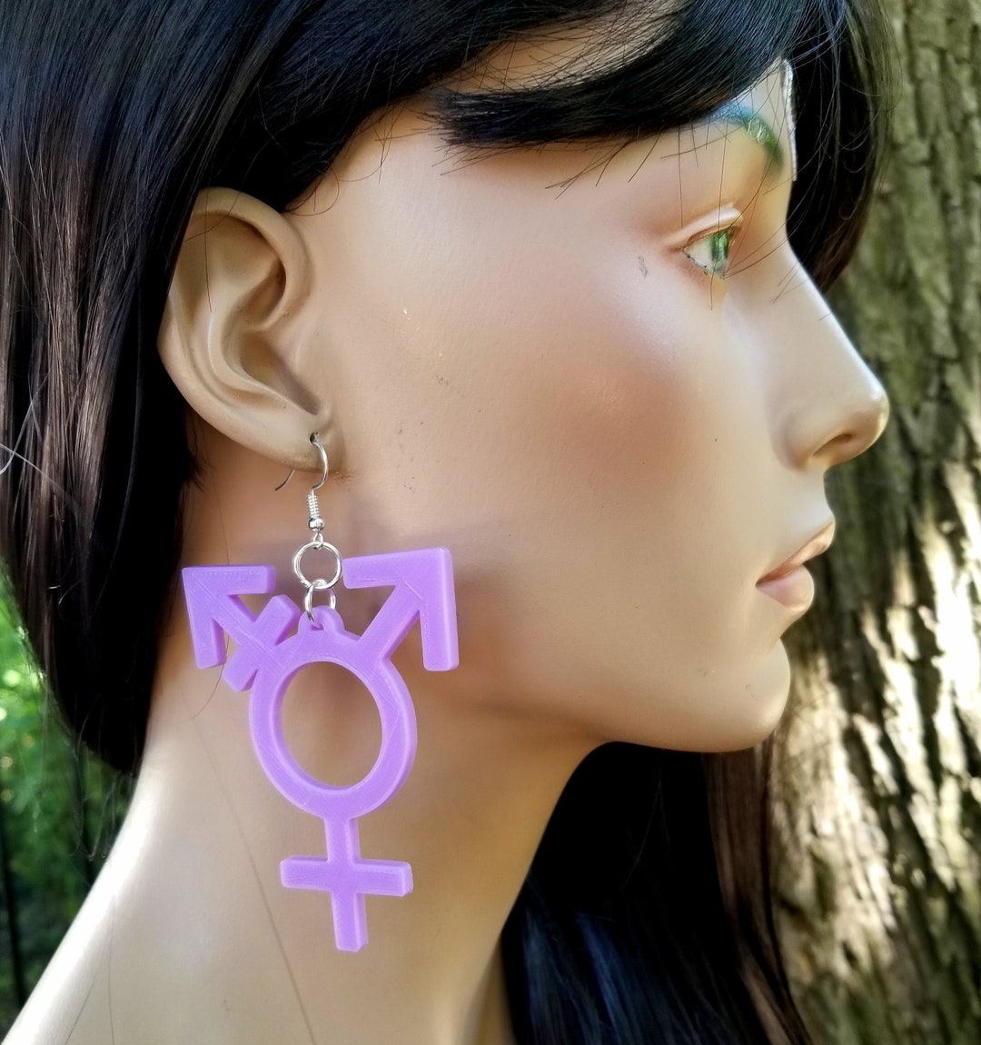 Trans Symbol Transgender Pride Non-cis Gender Rights Giant Statement ...