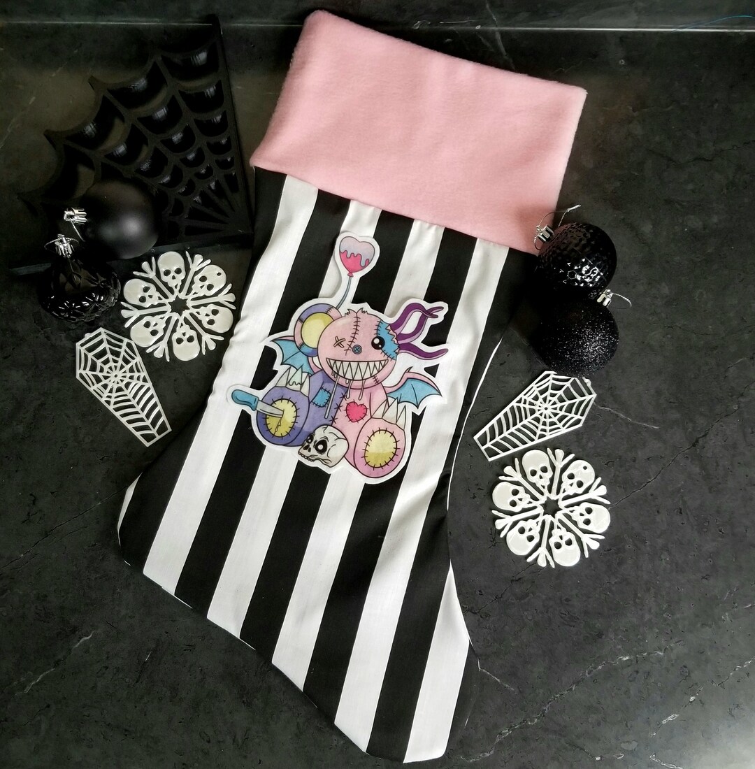 Creepy Cute Carnival Horror Bear Pentagram Pastel Goth Gothmas ...