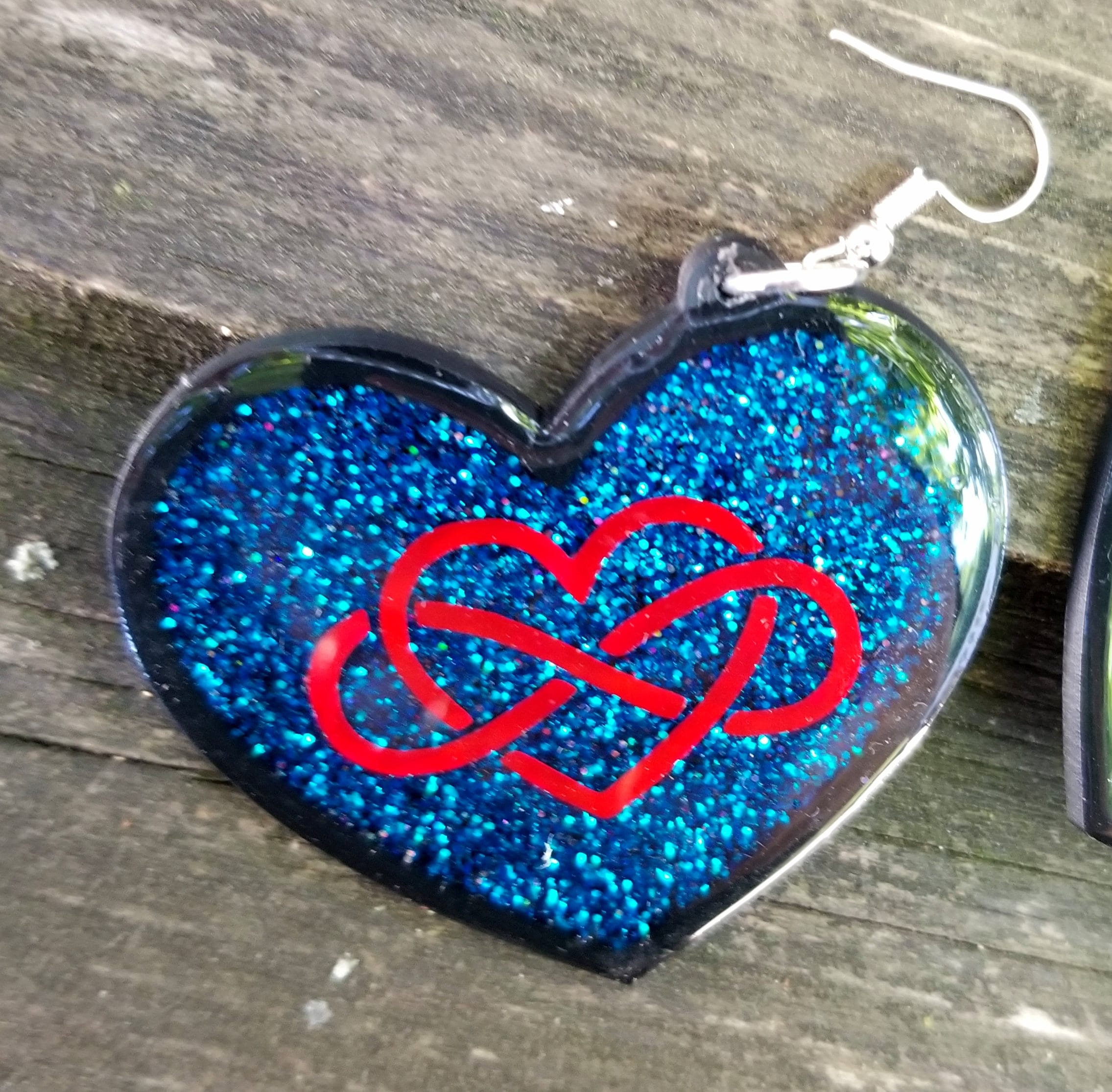 Polyamory polyamorous Heart infinity flag throuple love is | Etsy