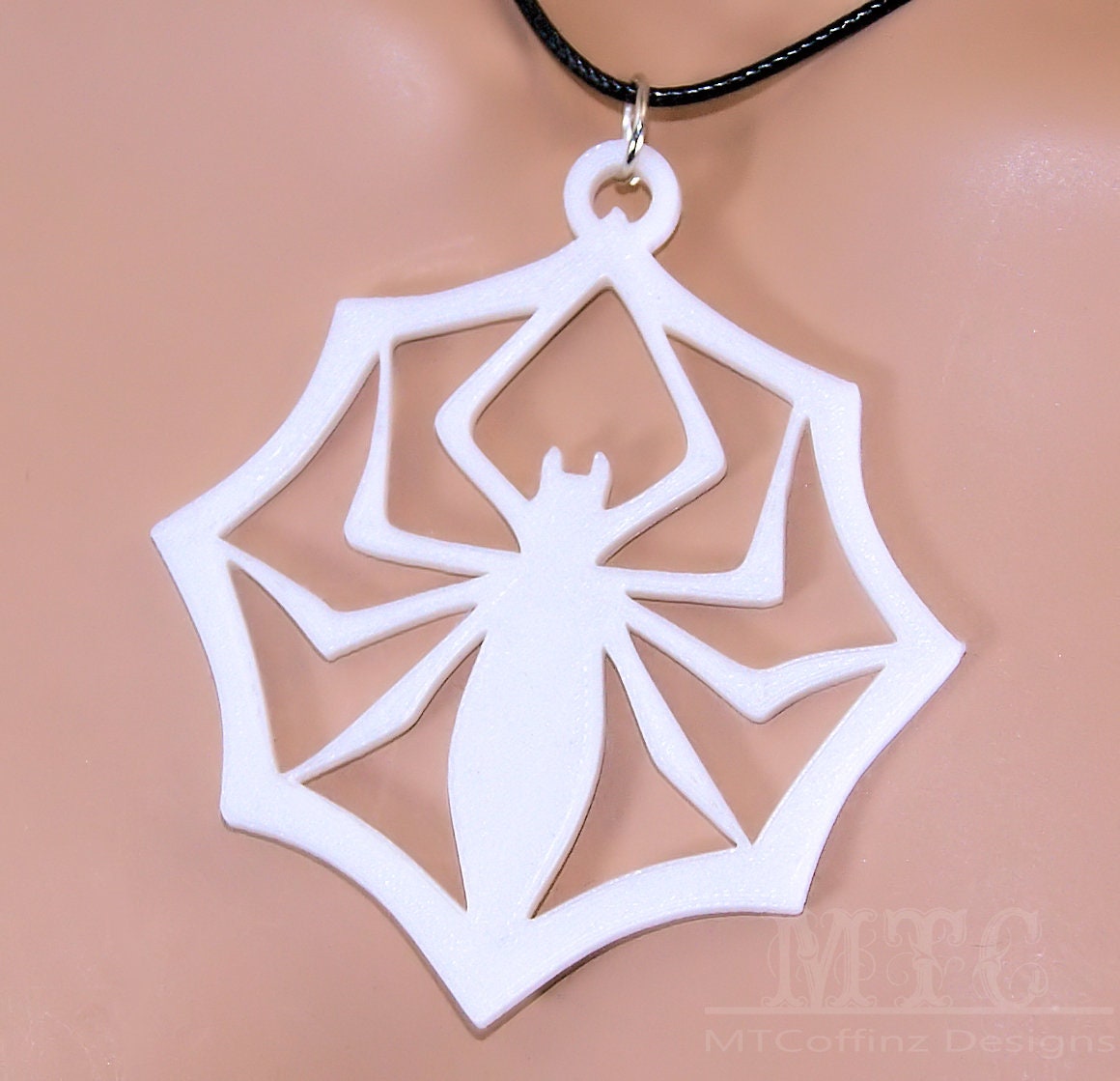 Spider Snowflake Spiderweb Halloween Town 3D Printed Nightmare | Etsy