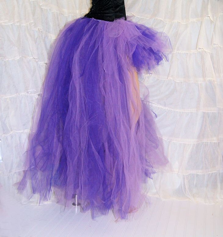 Purple Lavender High Low Couture Formal Bustle Sewn Tutu Adult | Etsy
