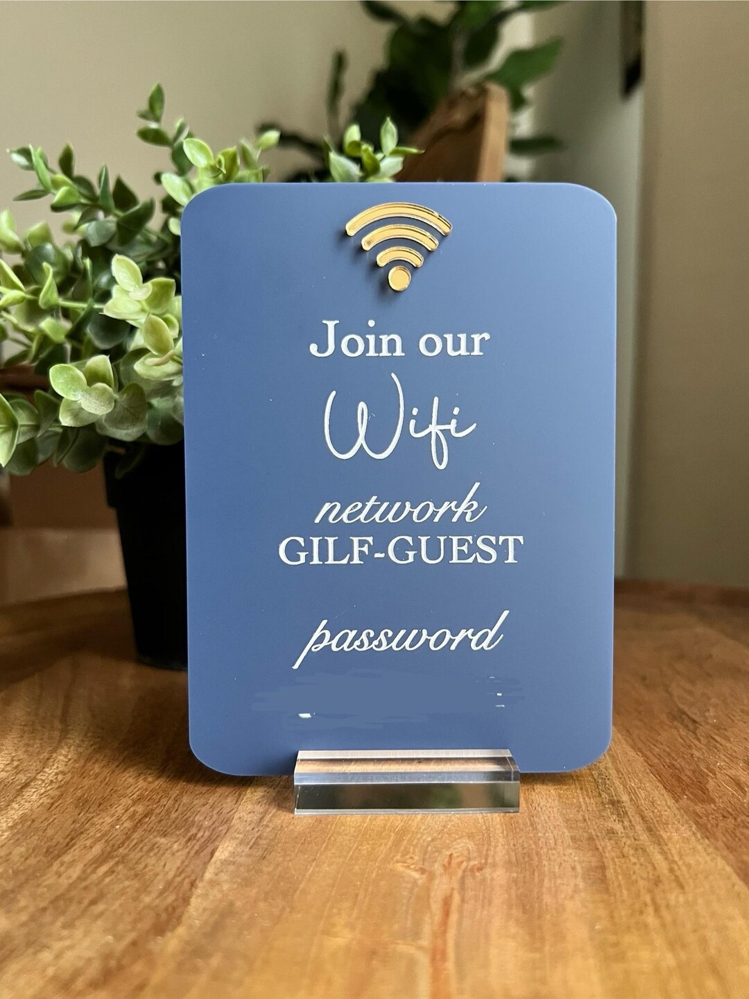 Wifi Sign Join Our Wifi Sign Network and Password Sign Business Sign ...