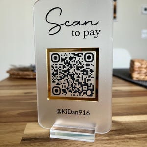 Feeling Tipsy QR Code Sign Custom Business Sign Personalized Scan to ...
