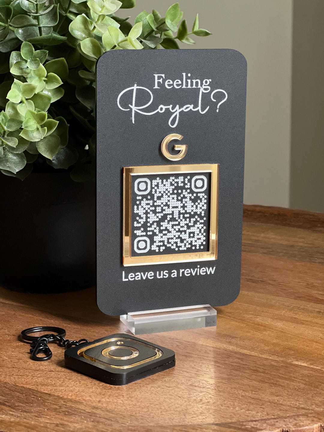 Feeling Tipsy QR Code Sign Custom Business Sign Personalized Scan to ...