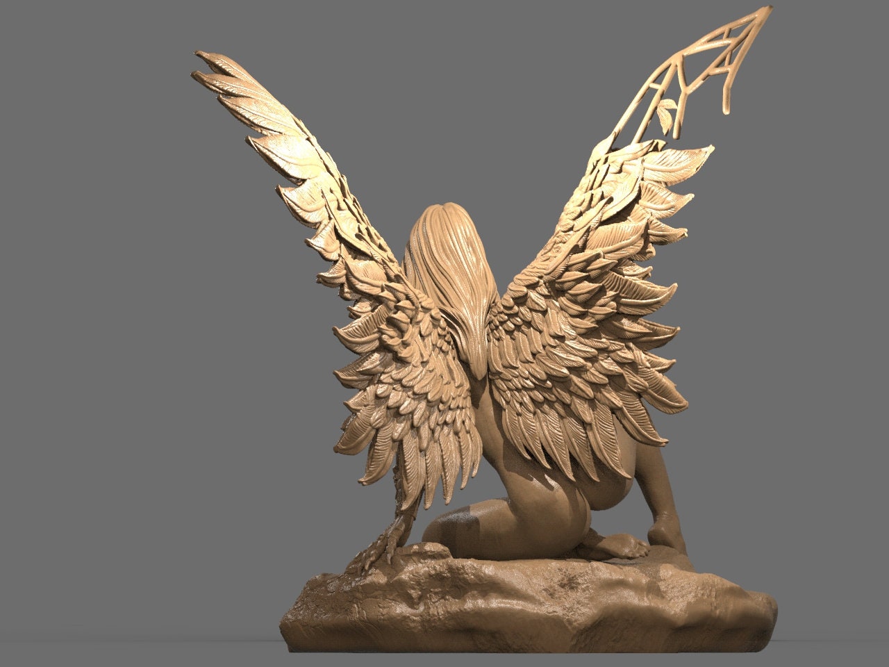 Wing NSFW Fawal Sexy STL OBJ , Print in 3D in Any Size | Unique Sex ...