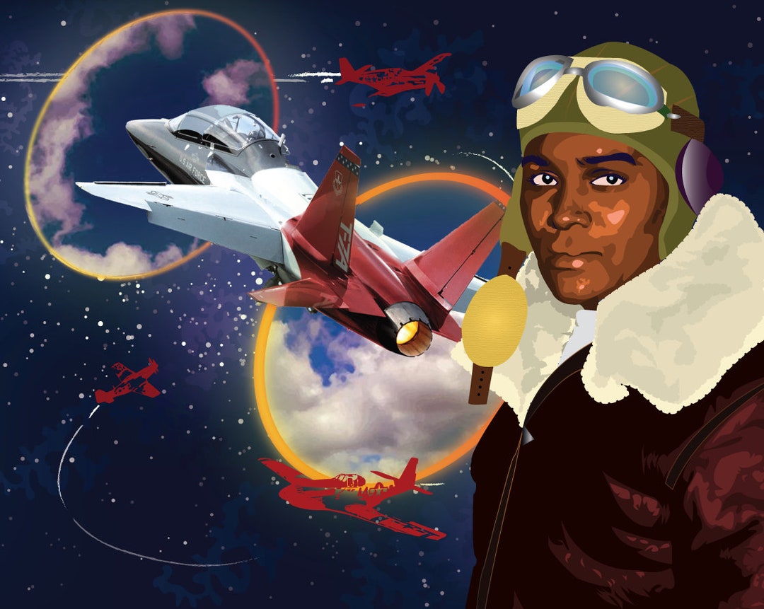 Tuskegee Airmen Featuring the Airforce's Latest Supersonic T7A Red Hawk ...