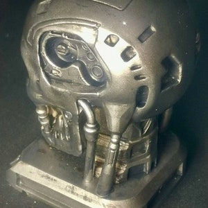 Terminator T-800 Endoskull Mini Bust - Etsy