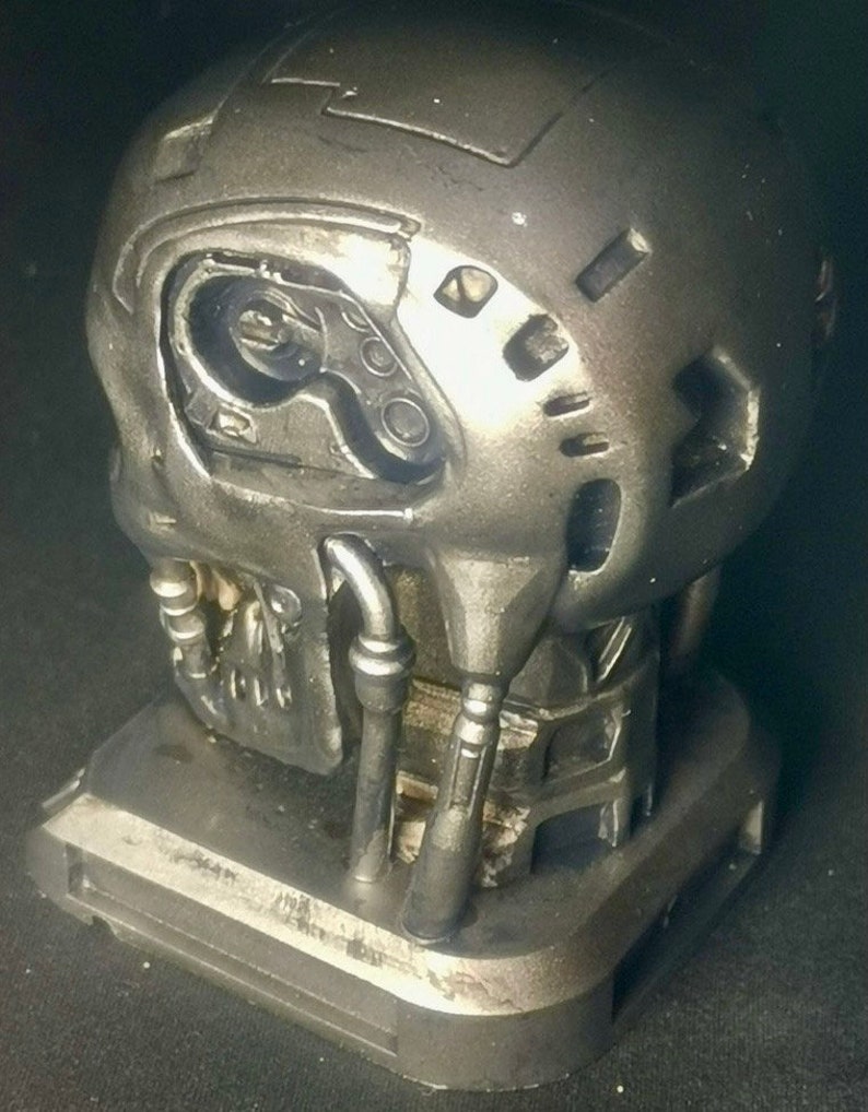 Terminator T-800 Endoskull Mini Bust - Etsy