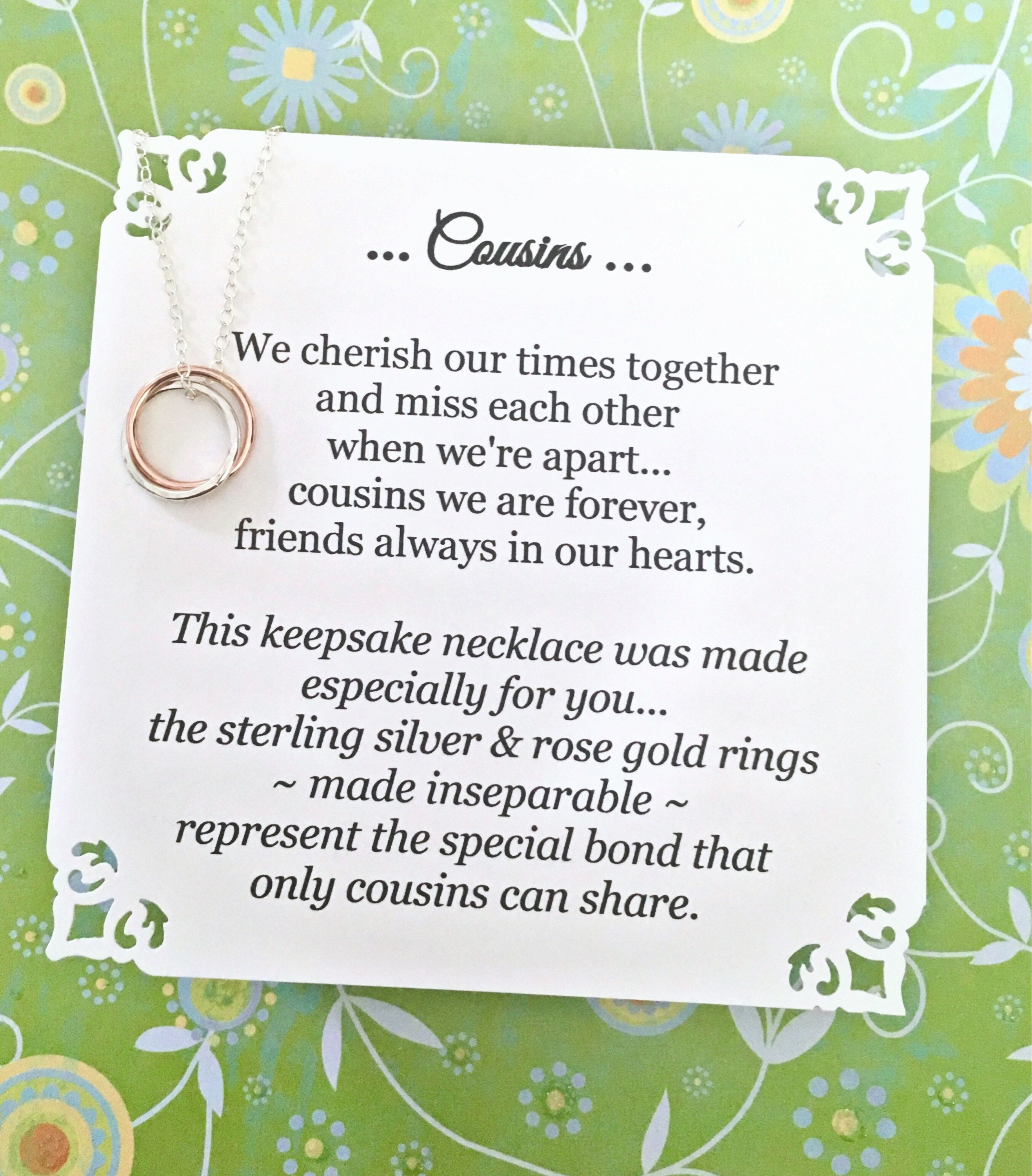 Cousins Forever Poems