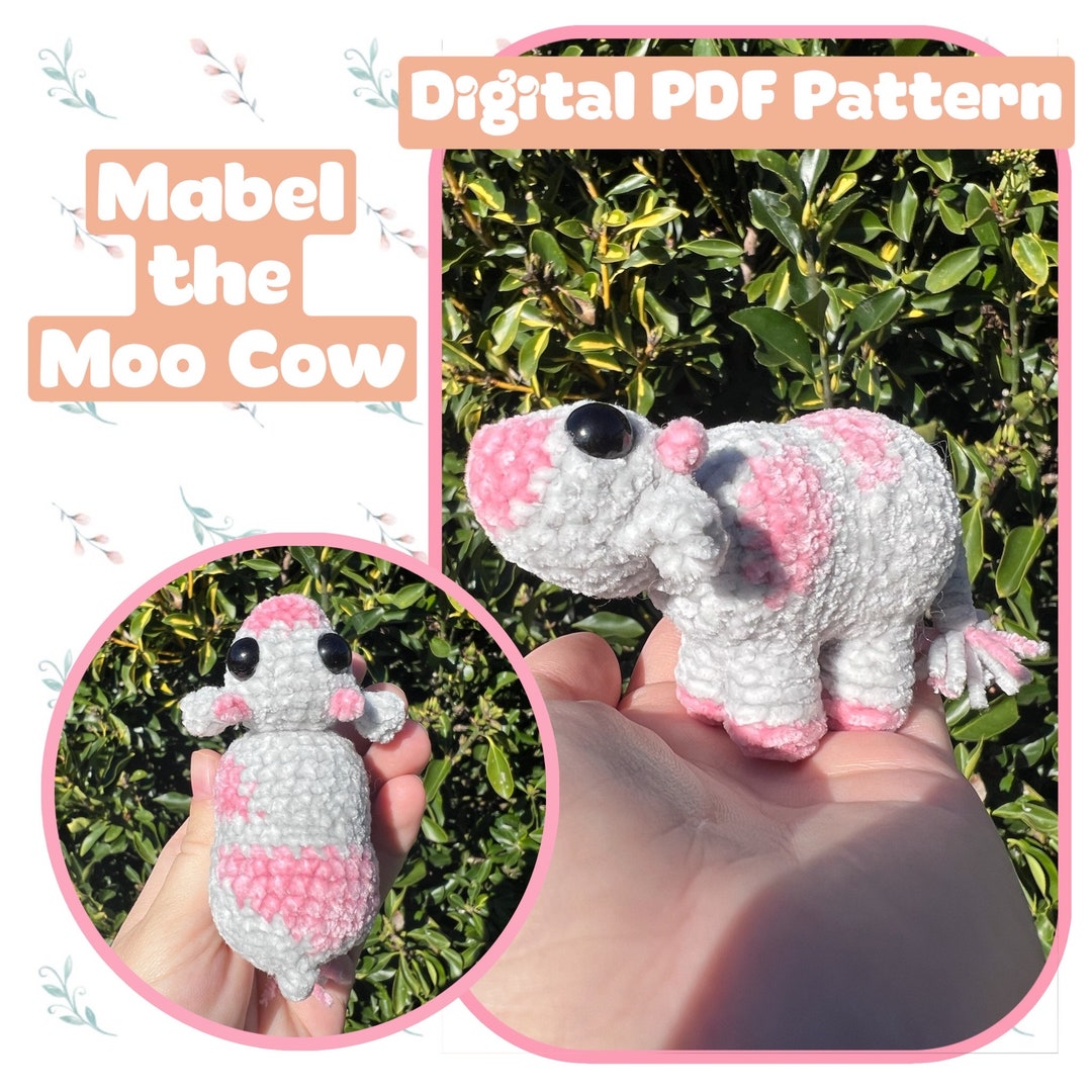 Crochet Pattern: Mabel the Moo Cow - Etsy