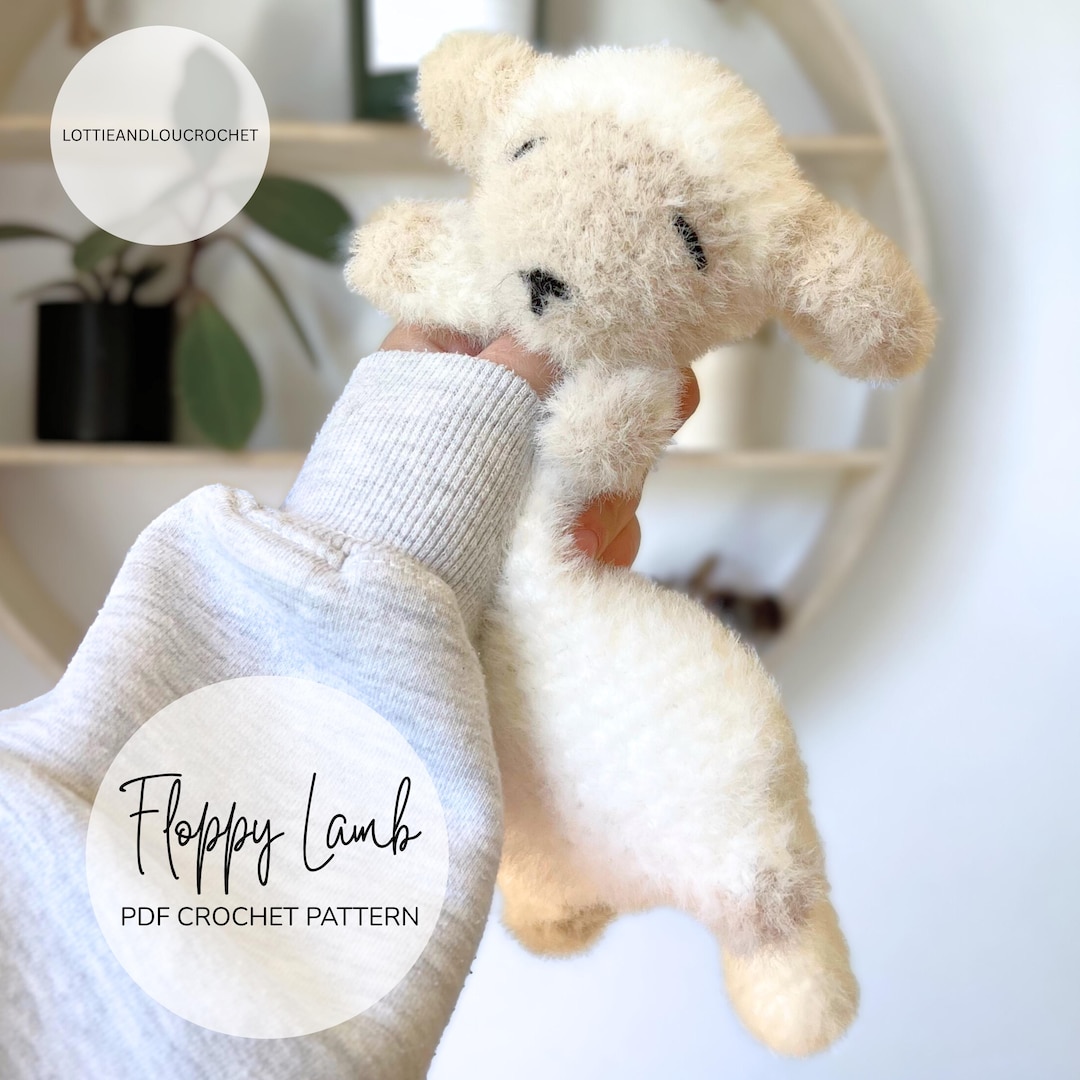 Floppy Lamb Crochet Pattern - Etsy