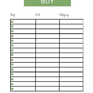 Printable Home To-do List Projects and Fix List Template - Etsy