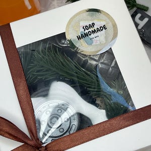 Men's Handmade Soap Gift Set - Decorative Bath Soap, Father's Day ...