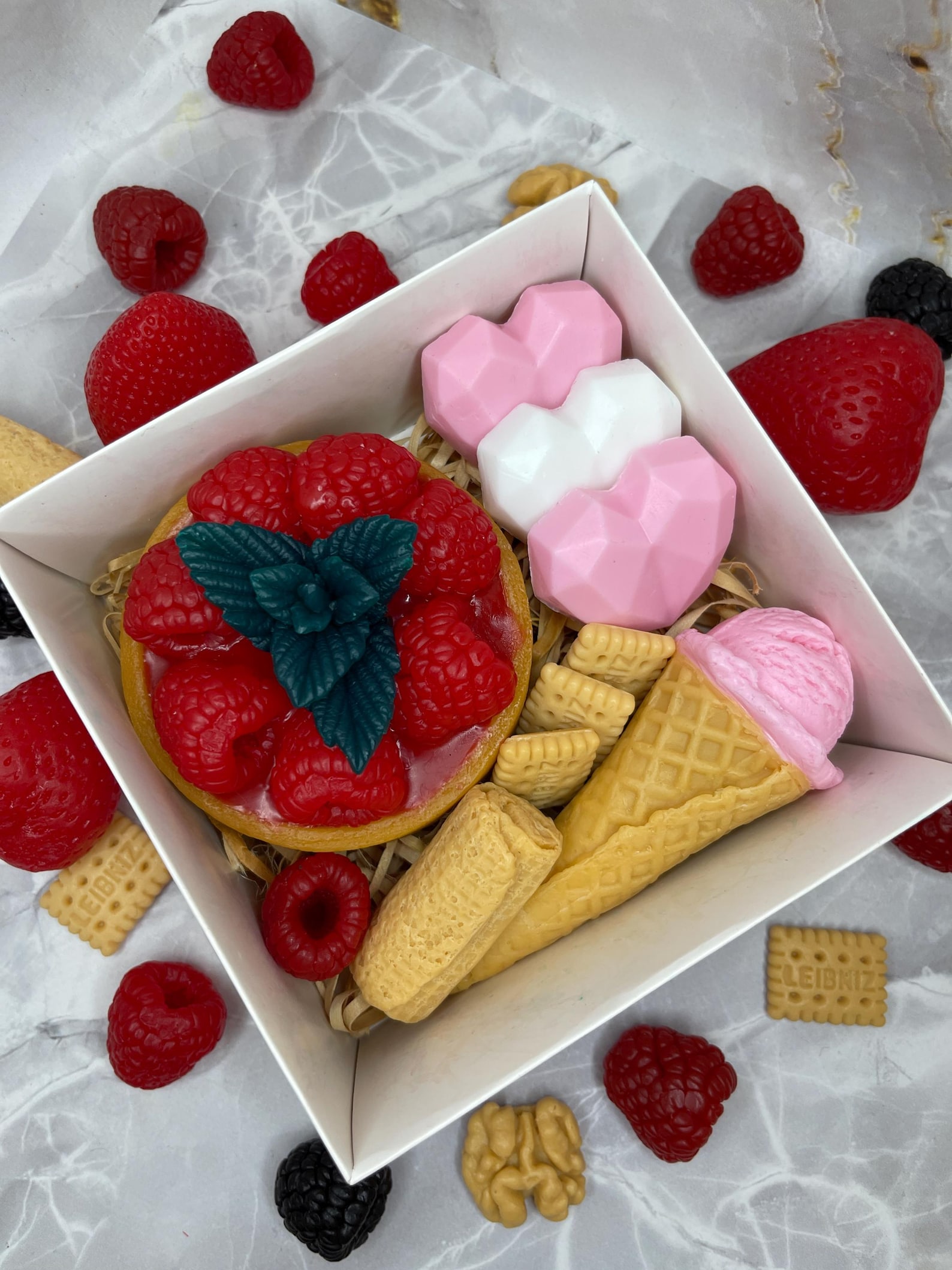 Unique Gift With Soap, Non-edible Soap, Small Handmade Gift Box ...