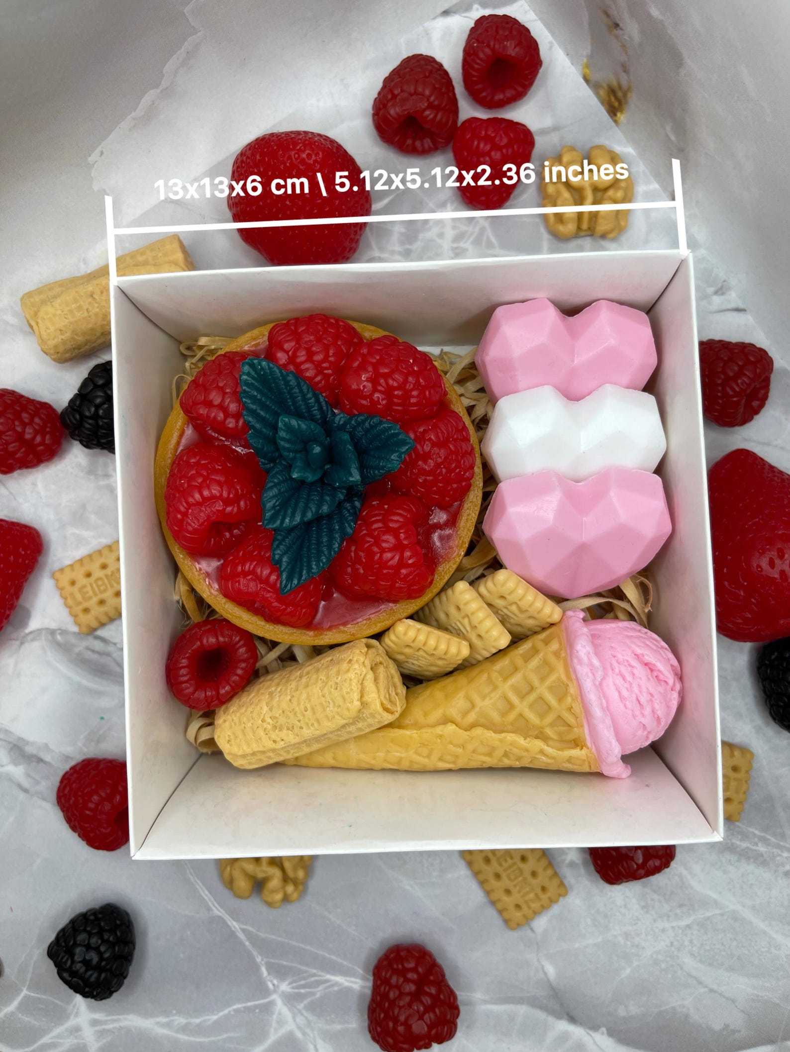 Unique Gift With Soap, Non-edible Soap, Small Handmade Gift Box ...