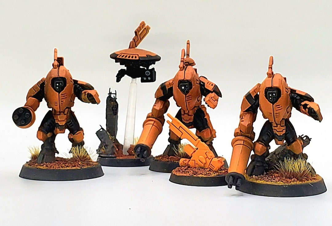 Tau Stealth Suits Painted 40k - Etsy