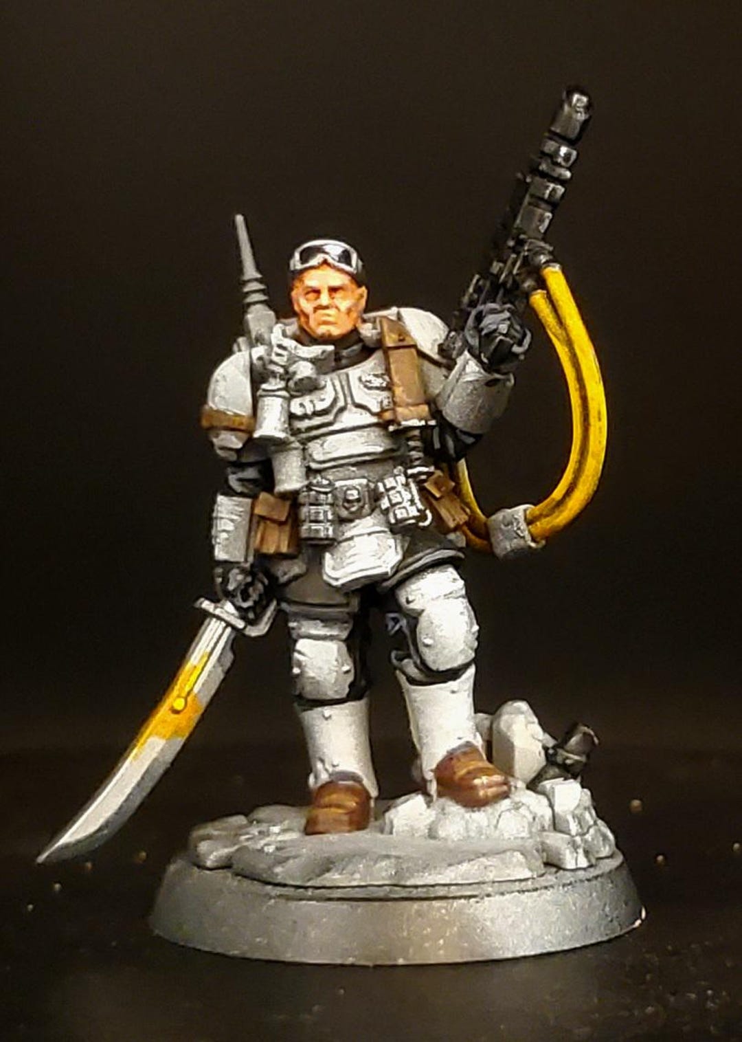 Kasrkin Sergeant Warhammer Year 3 Astra Militarum-unbroken imperial ...