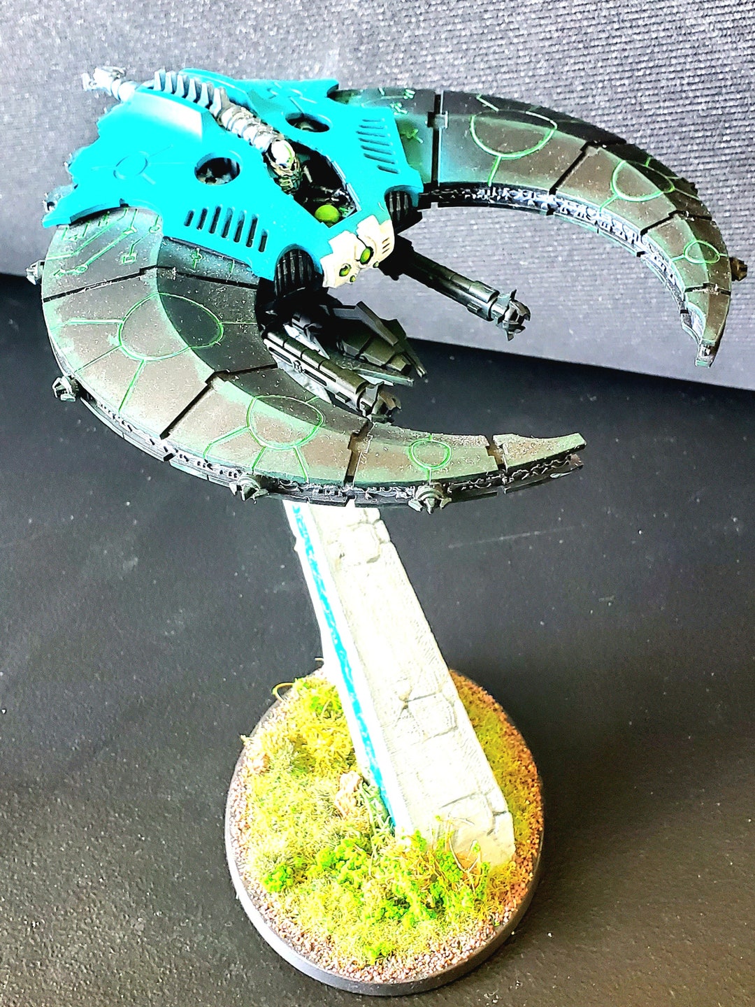 Necron Doom Scythe 40k Painted - Etsy