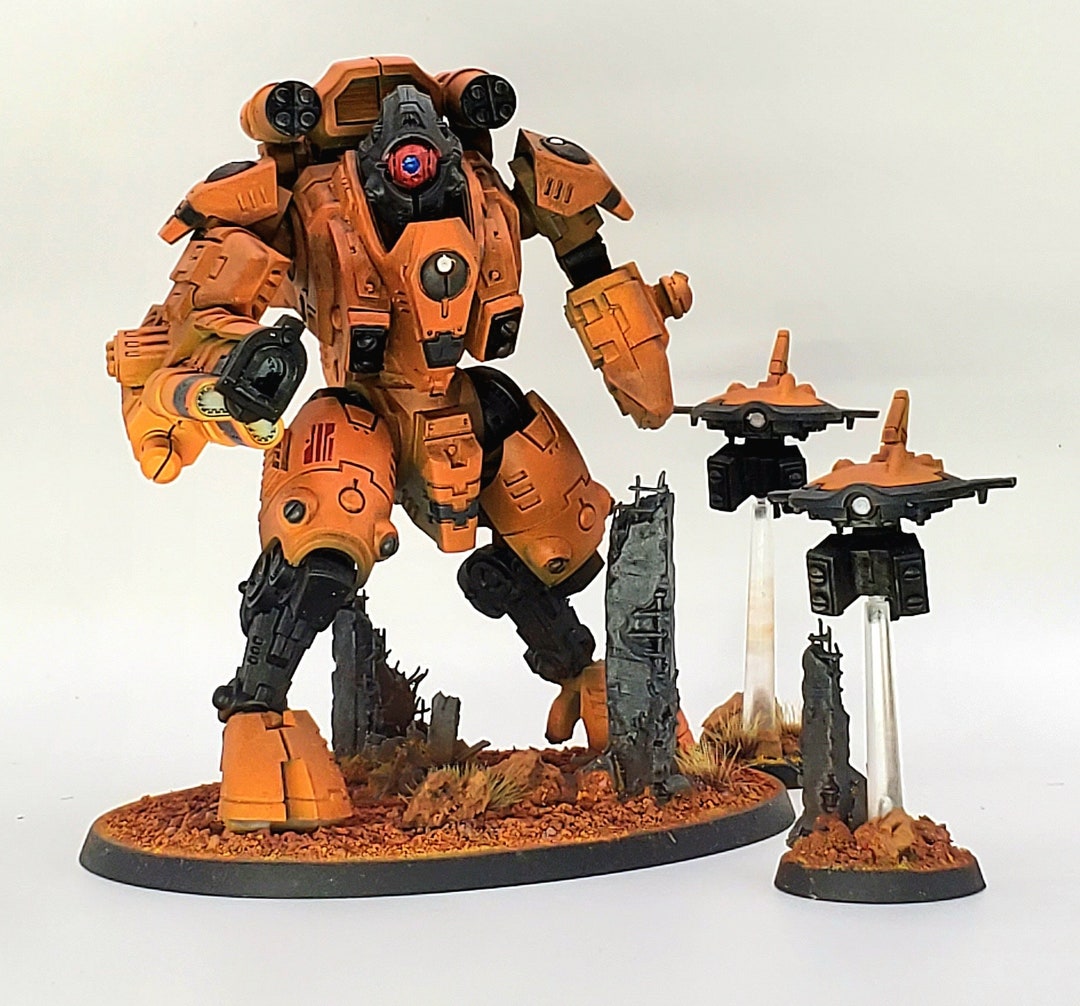 Ghostkeel Battlesuit XV95 Tau Empire 40k Painted - Etsy
