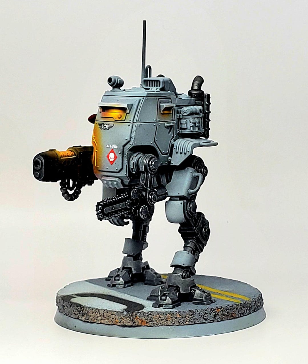 Armoured Sentinel Vehicle Astra Militarum (imperial Guard) 40k Painted ...