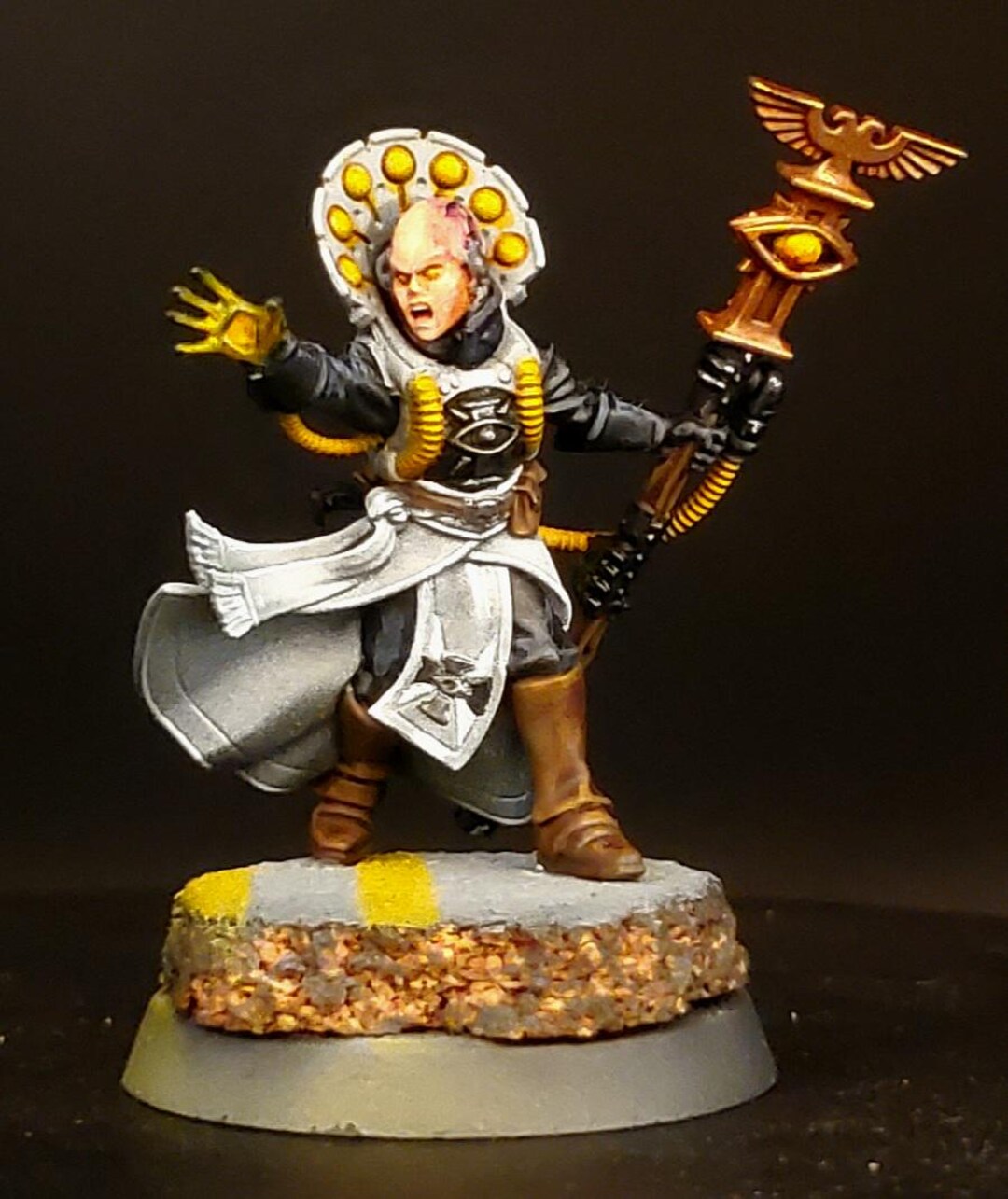 Primaris Psyker Astra Militarum imperial Guard 40k Painted - Etsy