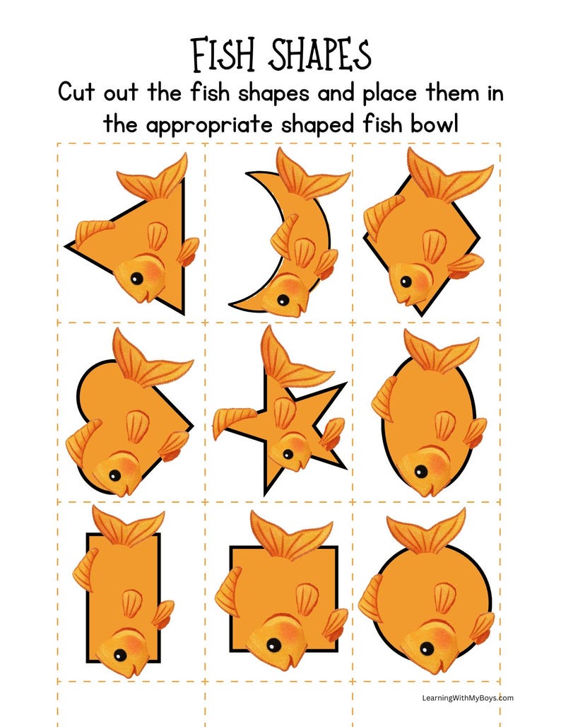 Letter F is for Fish, Firefighter, Flower Preschool Pack Digital ...