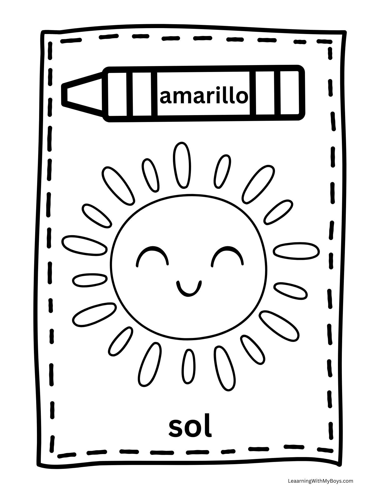 Prek "i Know My Colors" Nature Coloring Book Jumbo for Toddler and ...