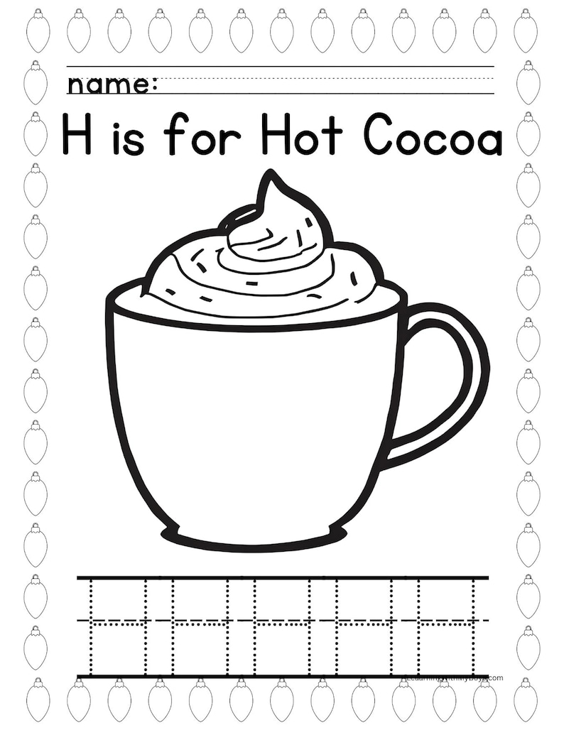 Gingerbread Man Christmas Preschool /toddler Math & Literacy Activity ...