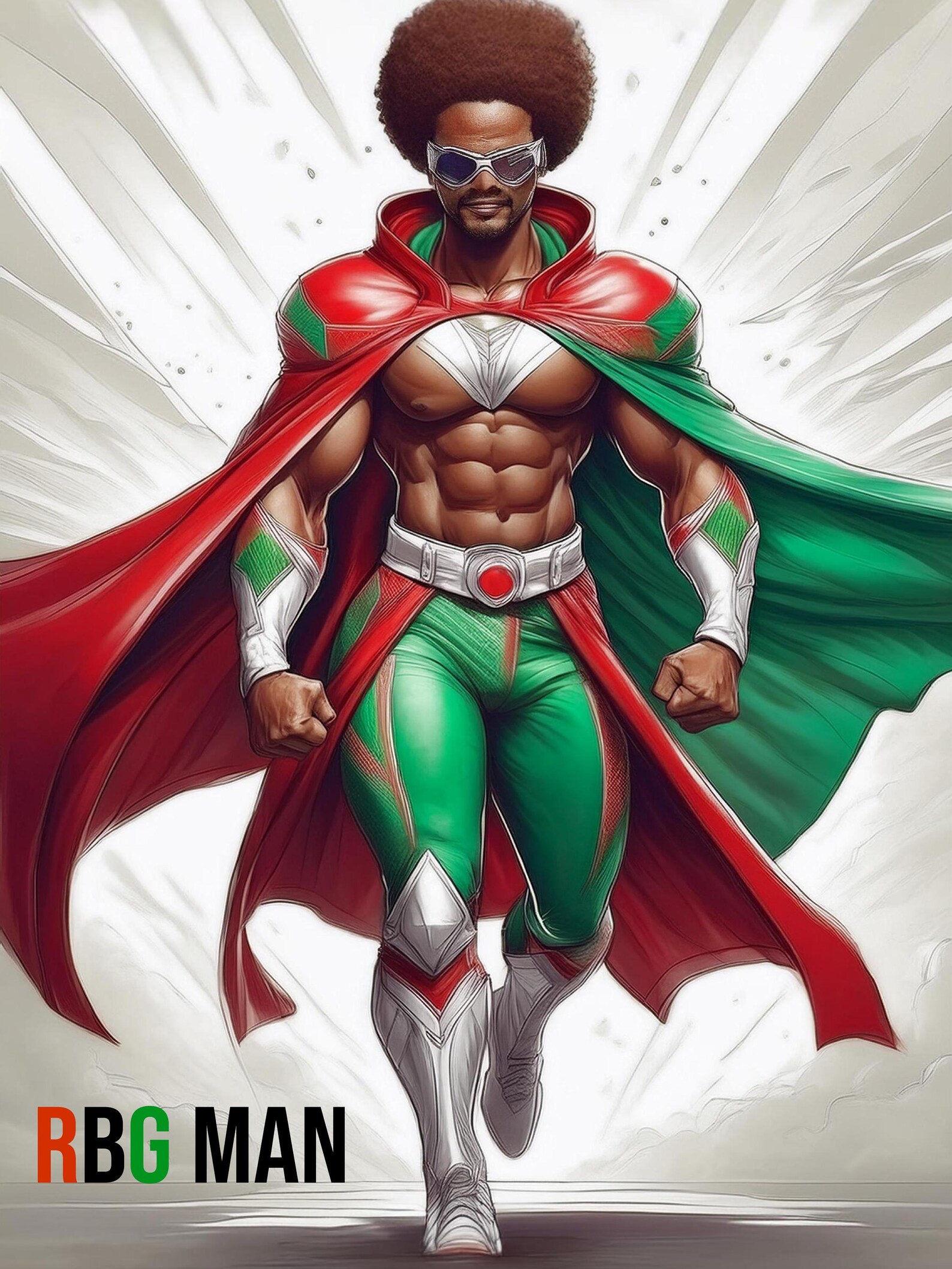 RBG Superhero - Etsy