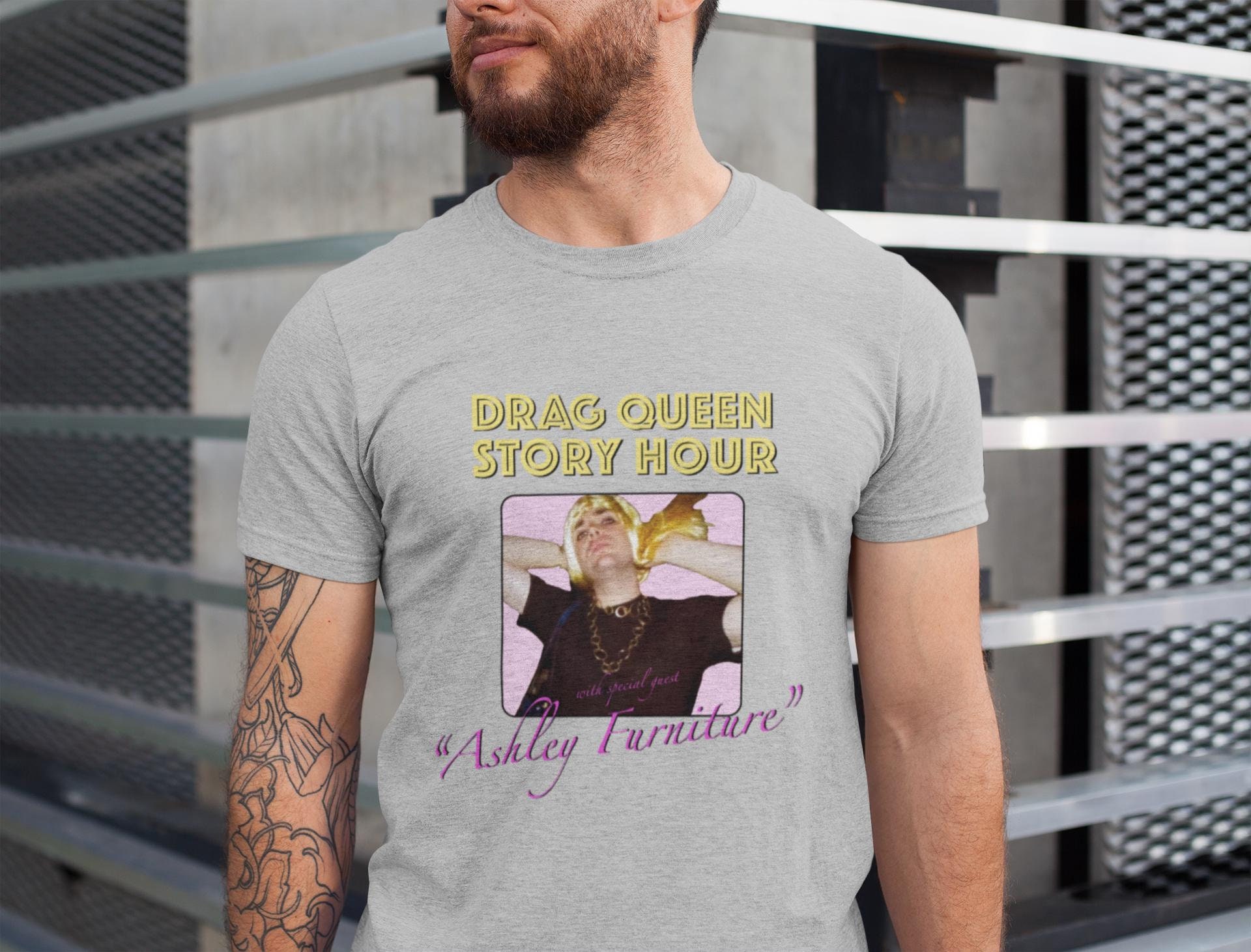 JD Vance in Drag as Ashley Furniture - Drag Queen Story Hour - Funny ...