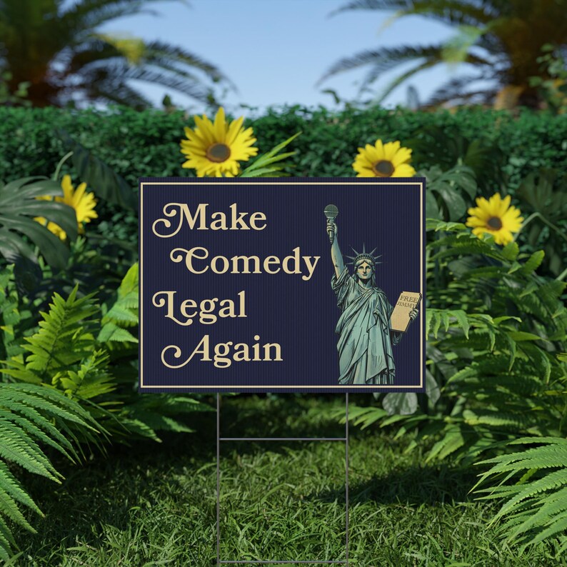 Make Comedy Legal Again Printable Sign Digital Download JPG JPEG ...