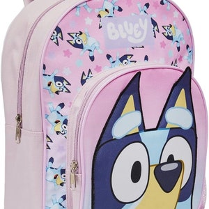 Bluey Backpack in Pink Perfect for Your Little One to Store Their ...