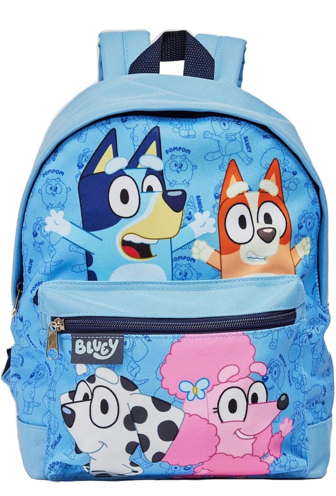 Bluey and Friends Backpack in Blue - Etsy UK
