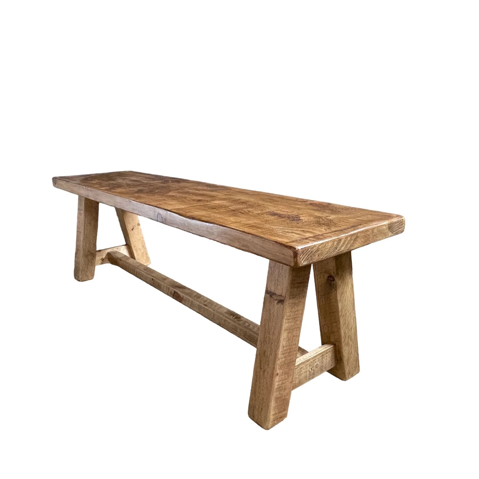 Dining Bench - A Frame Legs - Etsy UK
