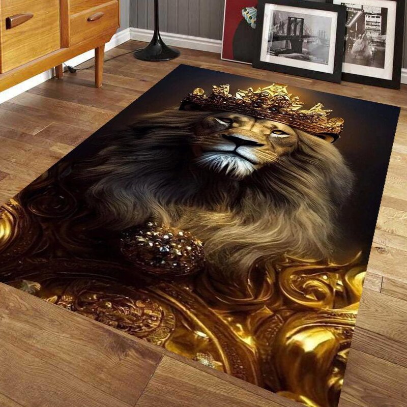 Lion Rug - Etsy