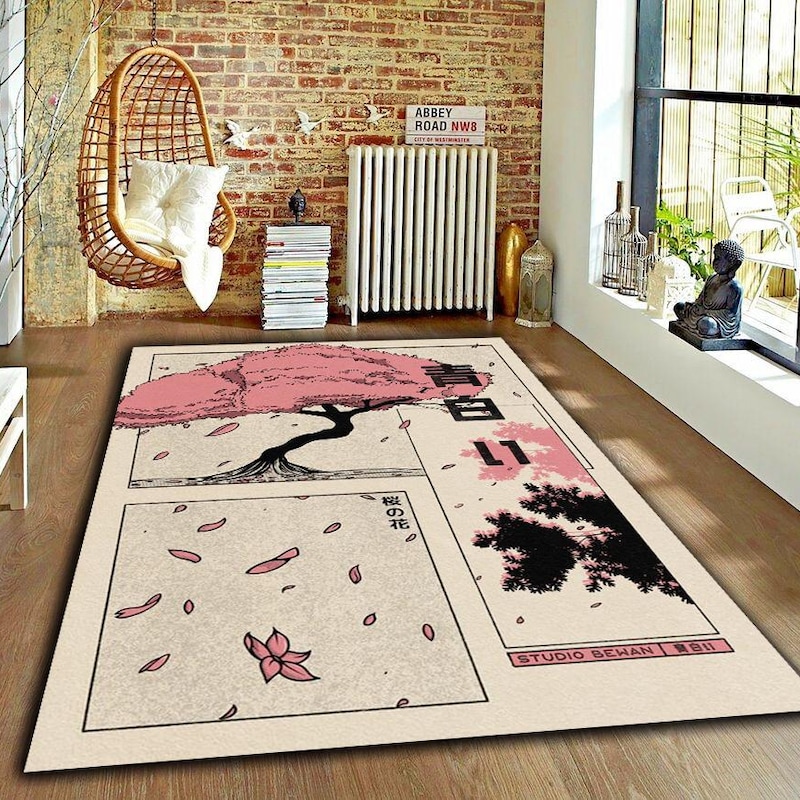 Japanese Style Rugs - Etsy