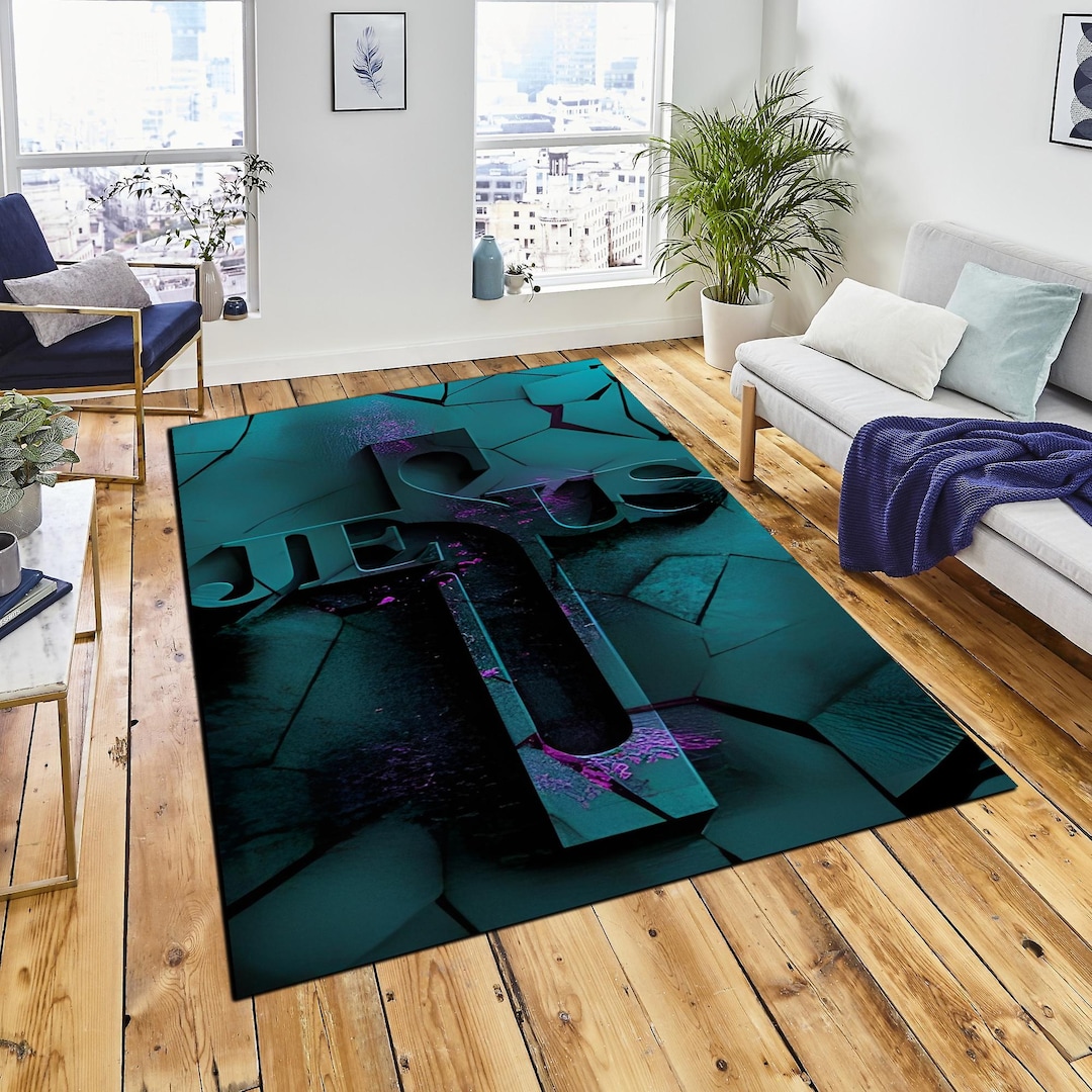 Jesus Rug, Design Rug, Aesthetic Rug, Symbol Rug, Area Rug, Unique Rug ...