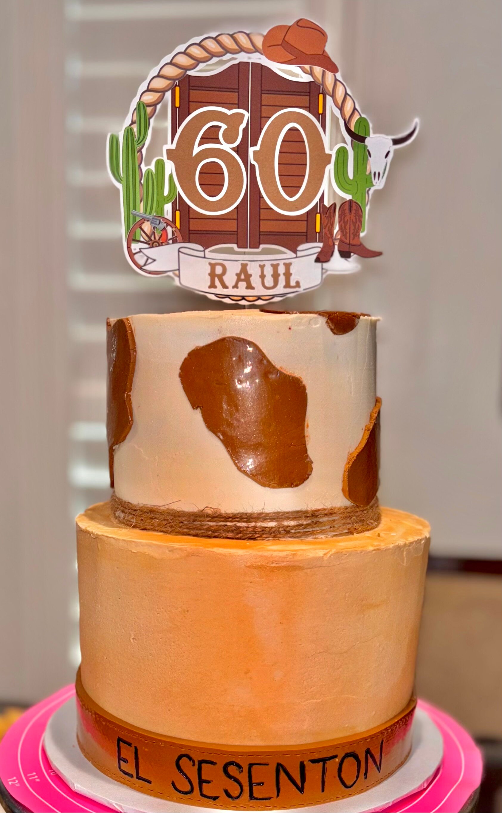 Cowboy Cake Topper / Cowboy Themed Cake Topper / Western Cake Topper ...